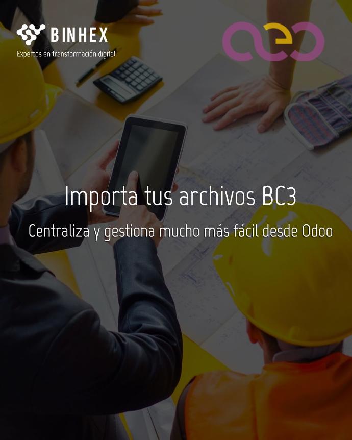 Importa tus archivos BC3
